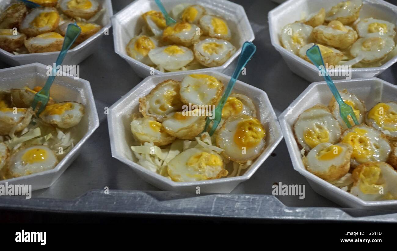 fresh food on traditional asian food market Stock Photo - Alamy