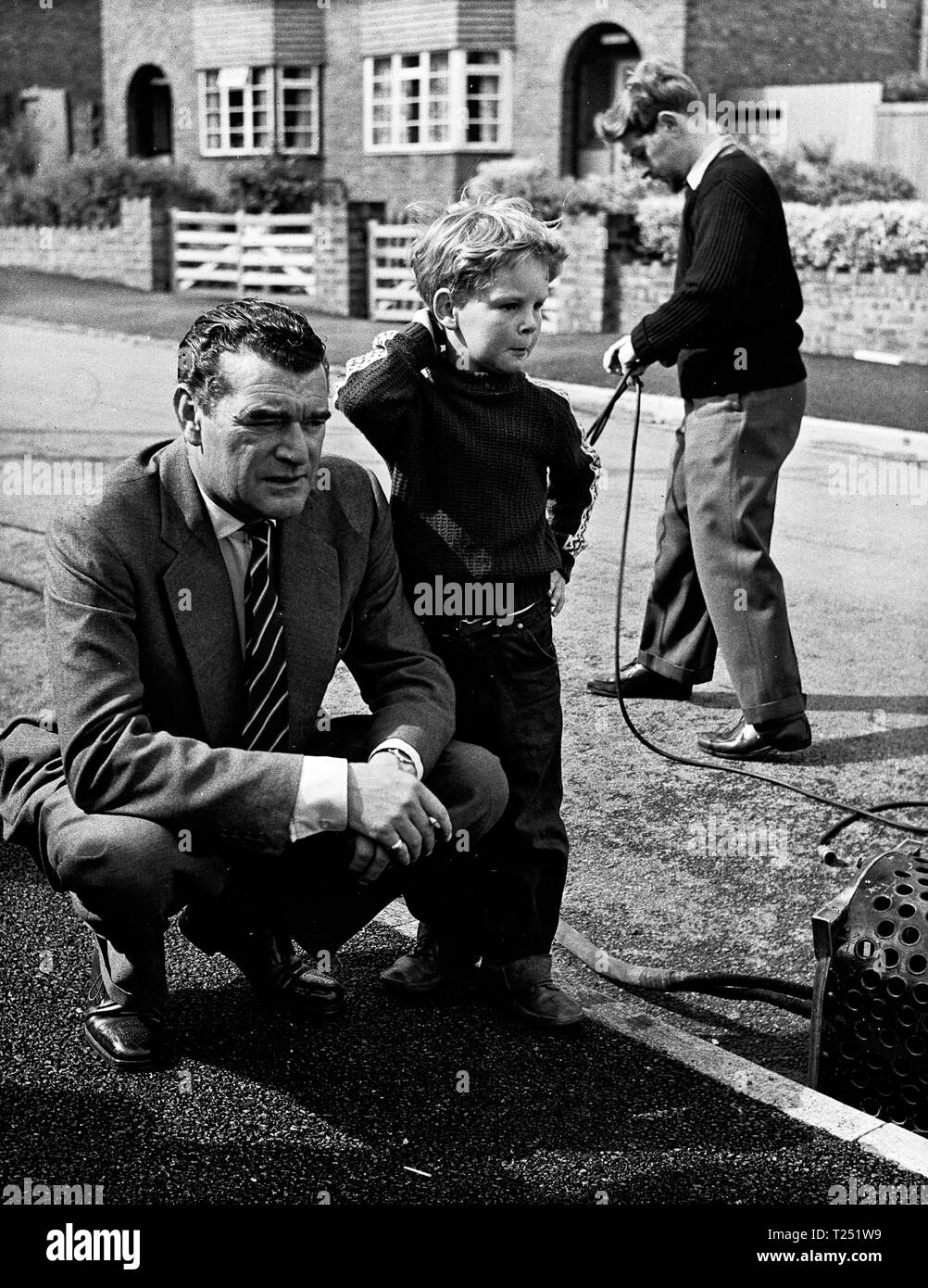 The Man in the Sky (1957) Jack Hawkins, Jeremy Bodkin, Date: 1957 Stock ...