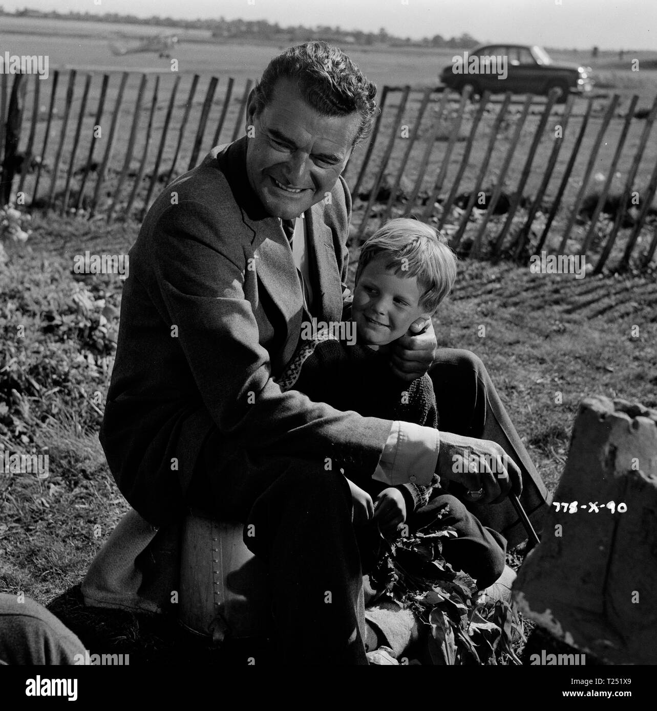 The Man in the Sky (1957) Jack Hawkins, Jeremy Bodkin, Date: 1957 Stock ...