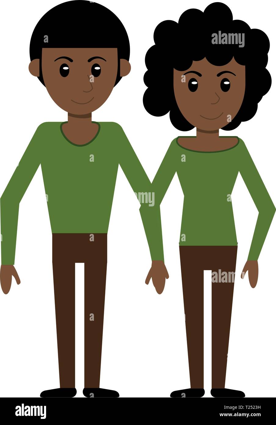 Couple boyfriend and girlfriend cartoon Stock Vector Image & Art - Alamy