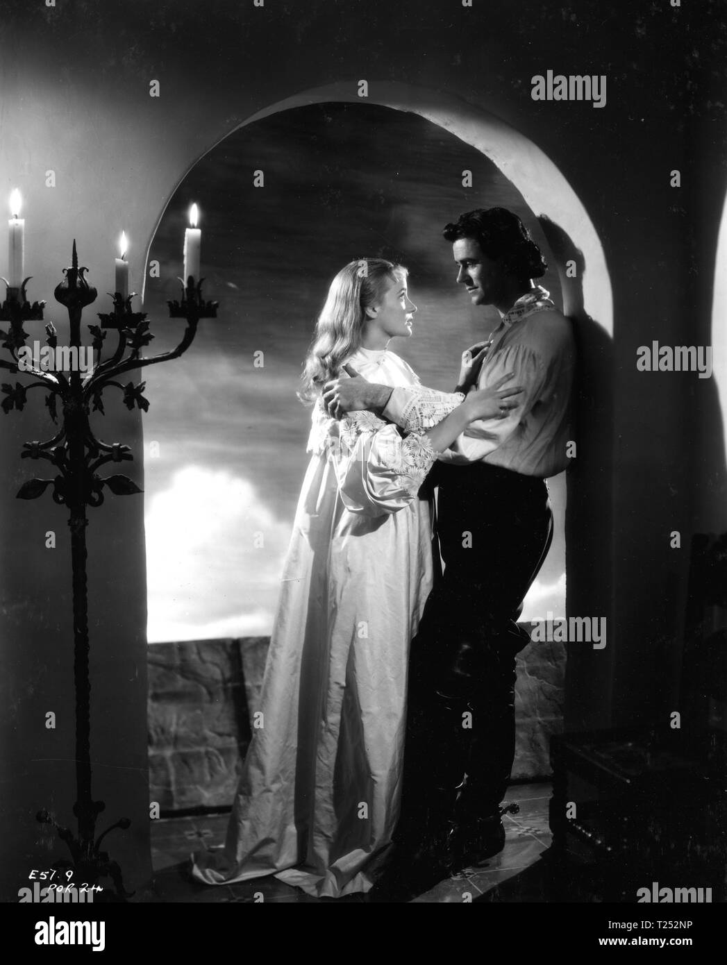 The Moonraker (1958) George Baker, Sylvia Syms, Date: 1958 Stock Photo ...