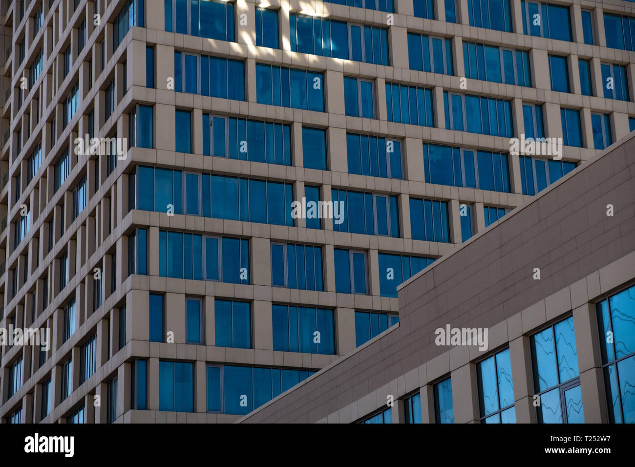 windows office building for background Stock Photo - Alamy