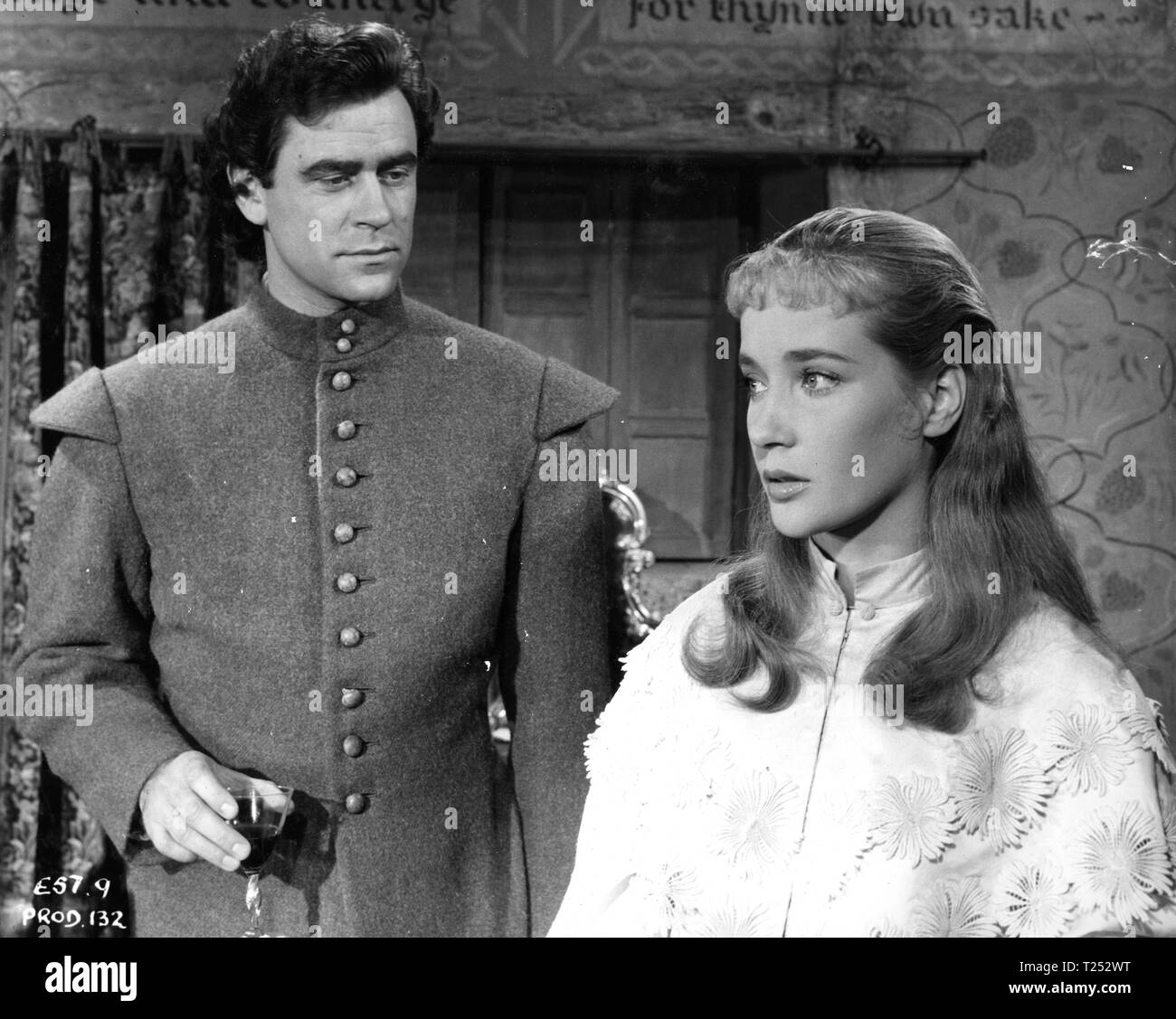The Moonraker (1958) George Baker, Sylvia Syms, Date: 1958 Stock Photo ...
