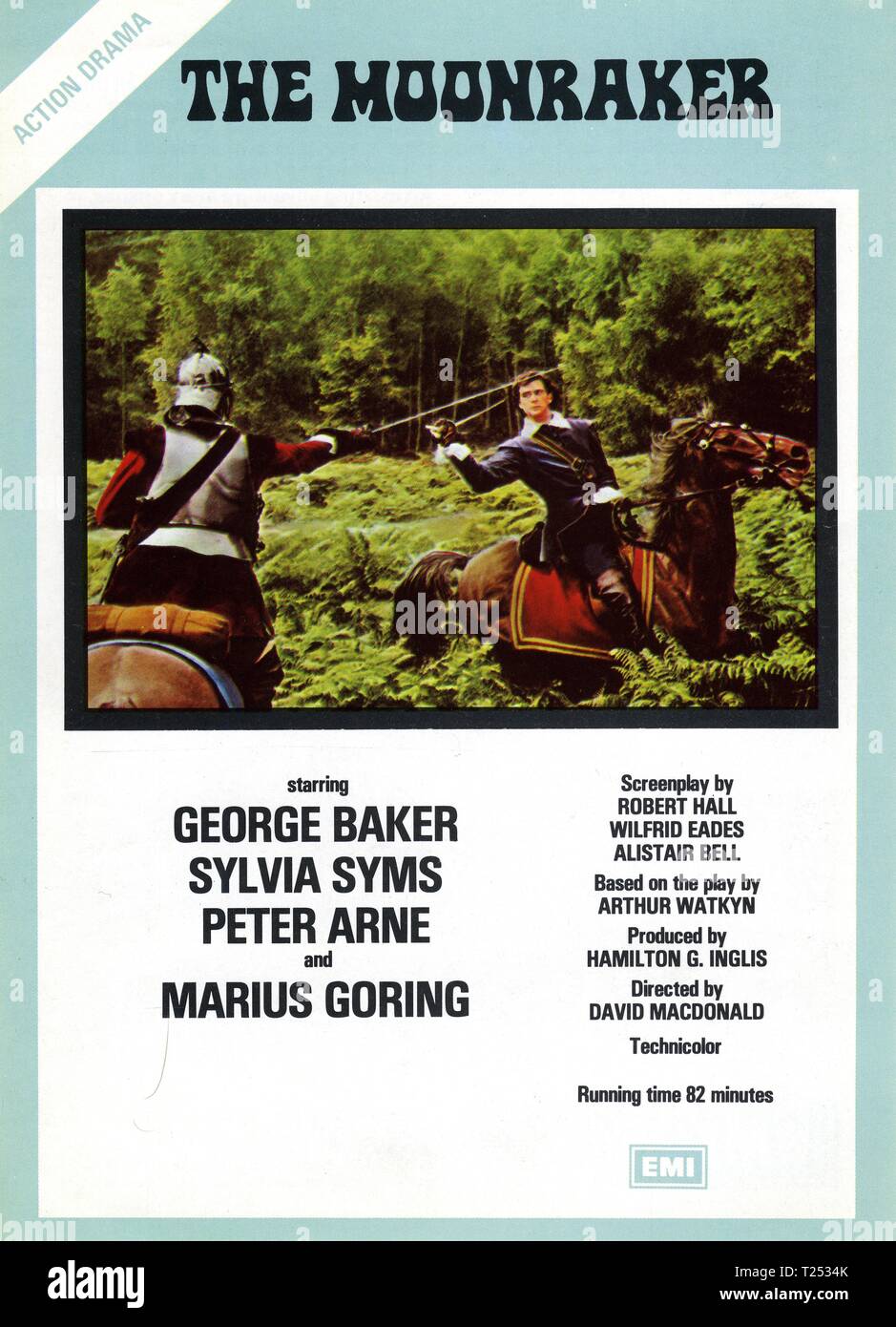 The Moonraker (1958) Publicity information, Date: 1958 Stock Photo - Alamy