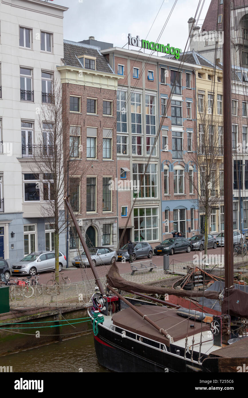 Old traditional buildings,Rotterdam, Netherlands Stock Photo - Alamy