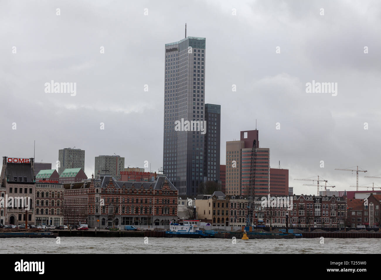 Skyscraper in Rotterdam,Netherlands Stock Photo - Alamy