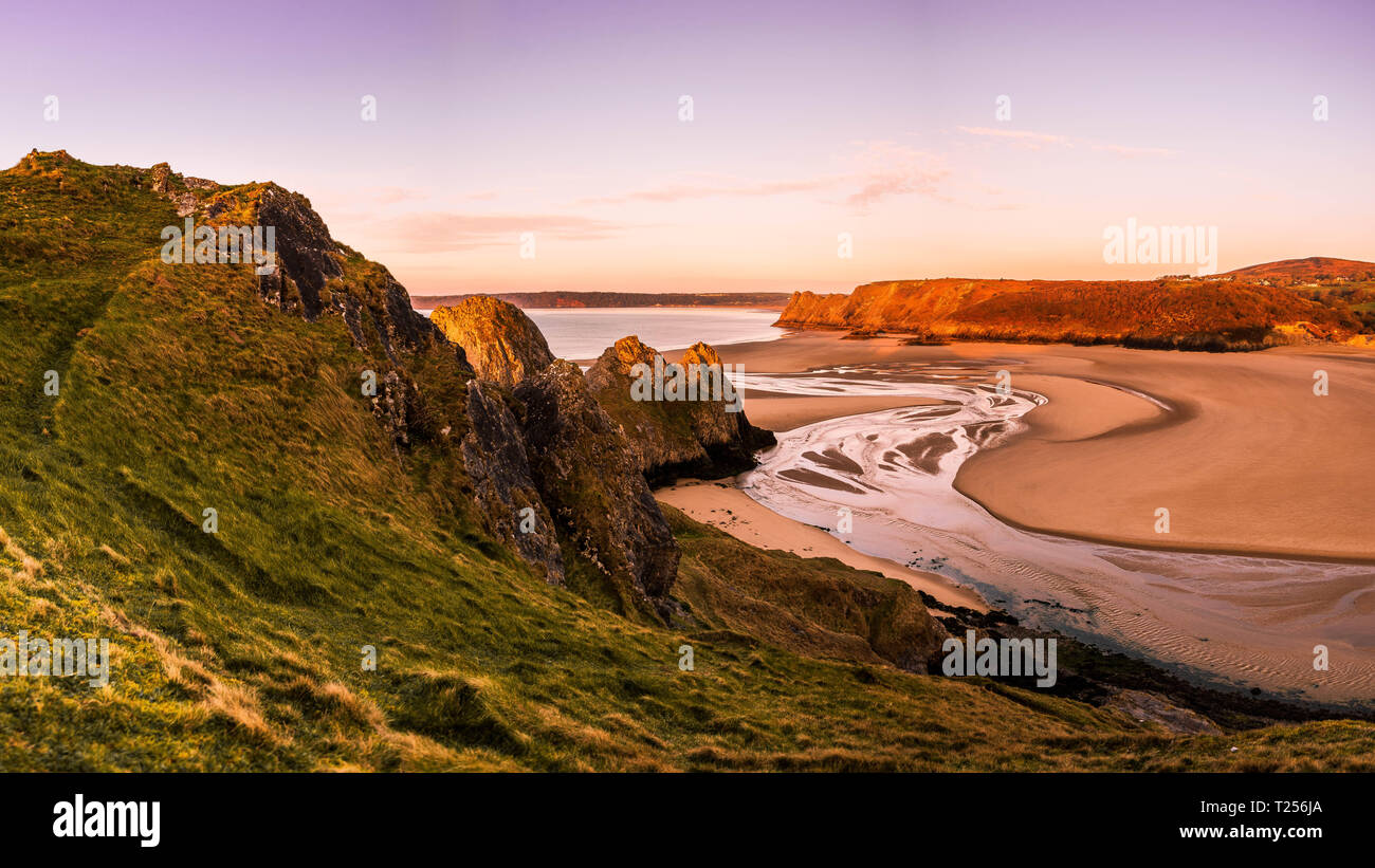 Gower peninsula coast hi-res stock photography and images - Alamy