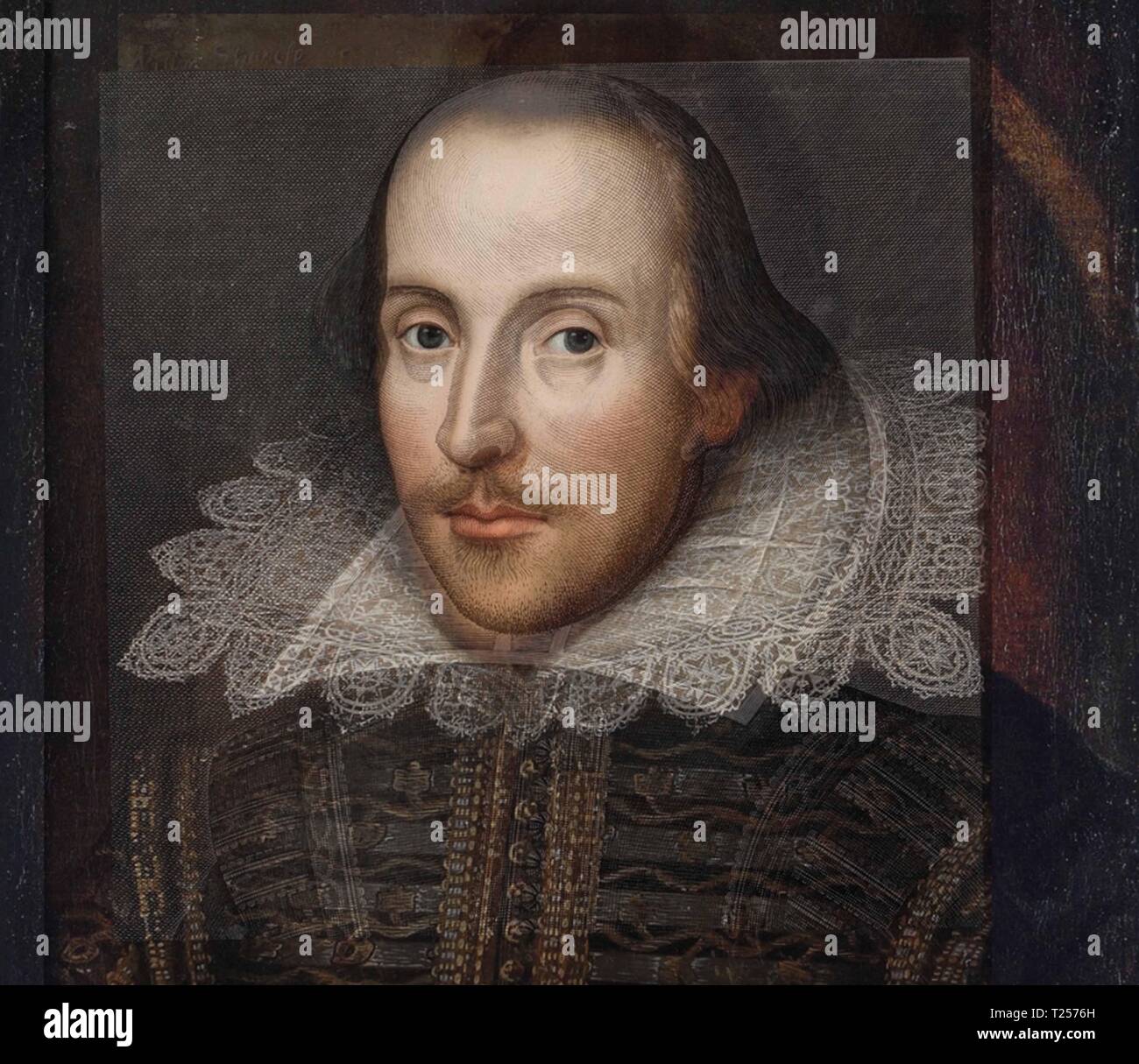 William shakespeare portrait hi-res stock photography and images - Alamy