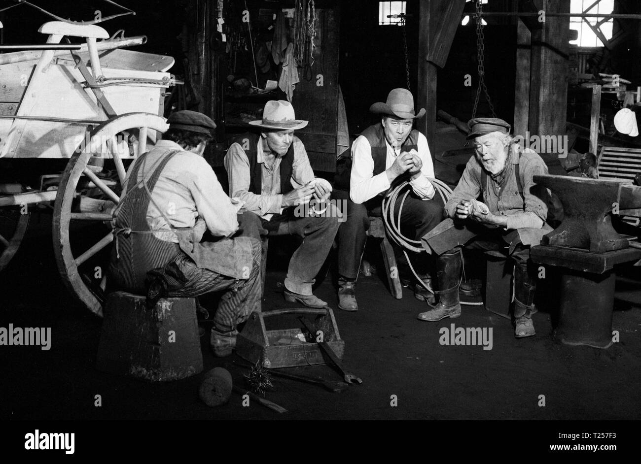 The Red Pony (1973) Henry Fonda, Ben Johnson, Date: 1973 Stock Photo ...