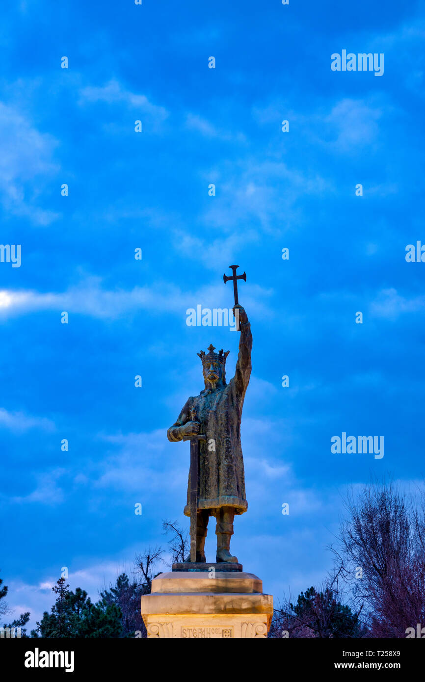 Statue of stefan cel mare hi-res stock photography and images - Alamy