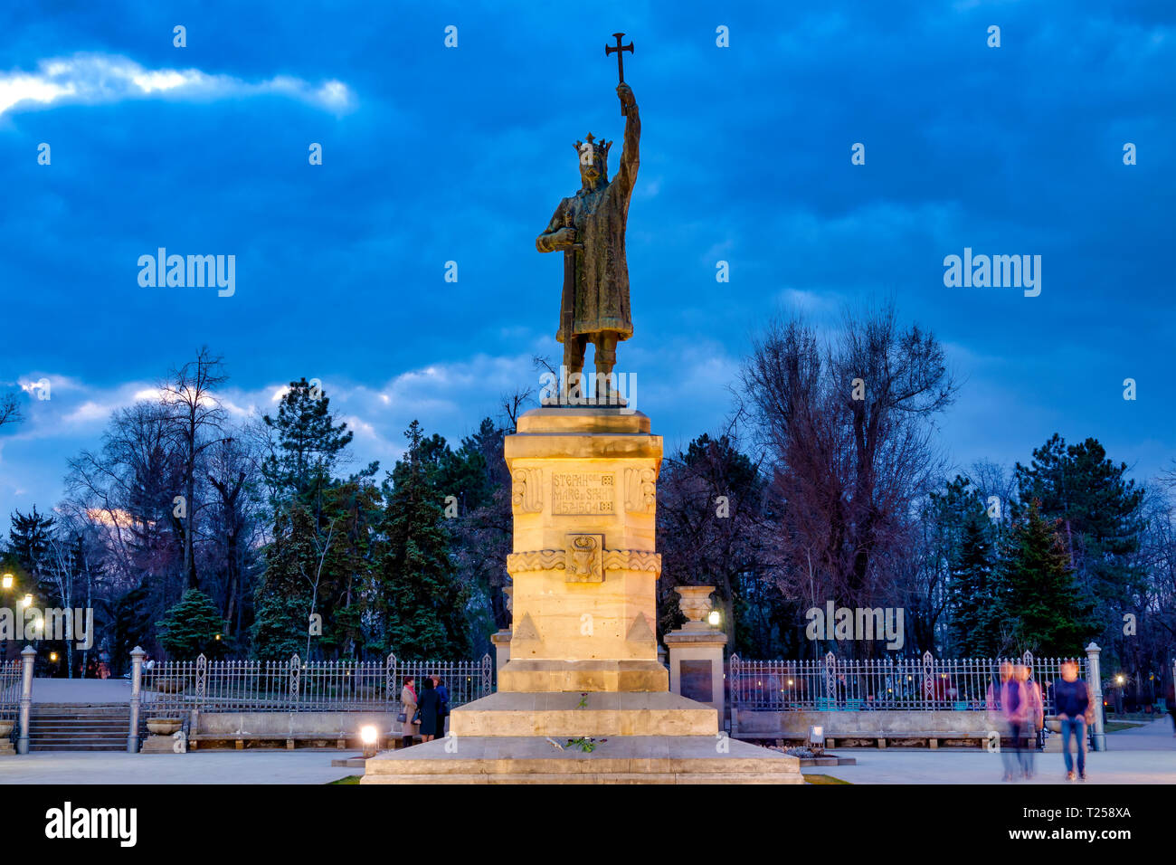 Stephen the great statue hi-res stock photography and images - Alamy