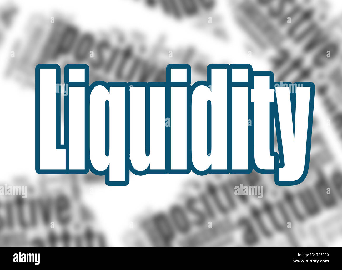 Liquidity word with word cloud background, 3D rendering Stock Photo - Alamy