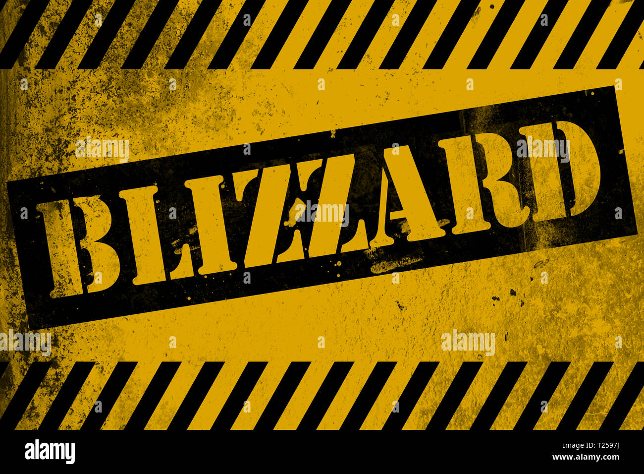 Grungy worn hazard stripes hi-res stock photography and images - Alamy