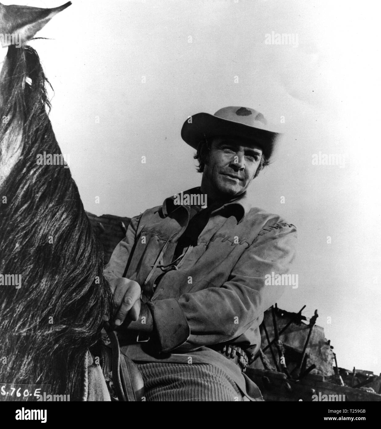 Shalako (1968) Sean Connery, Date: 1968 Stock Photo - Alamy