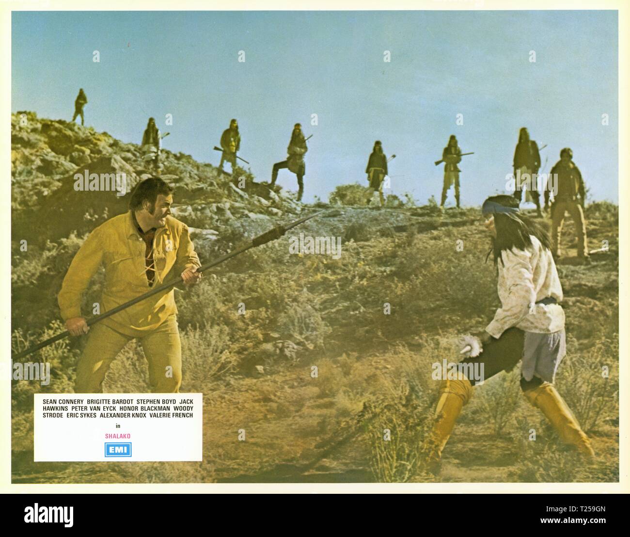 Shalako (1968) Sean Connery, Date: 1968 Stock Photo - Alamy