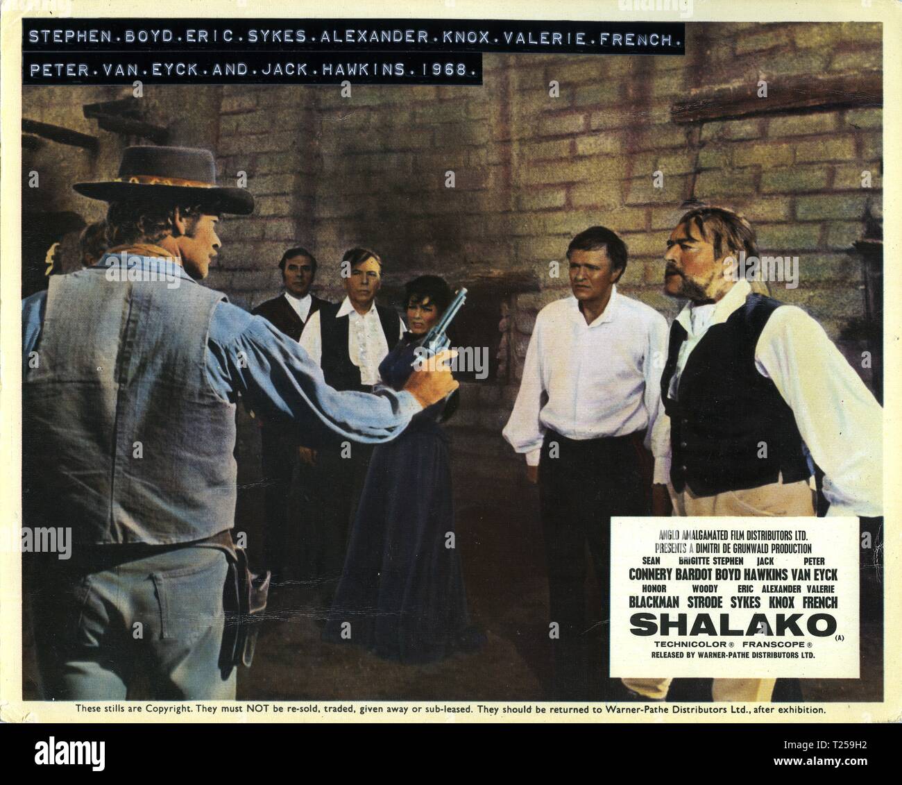 Shalako (1968) Stephen Boyd, Eric Sykes, Alexander Knox, Valerie French ...
