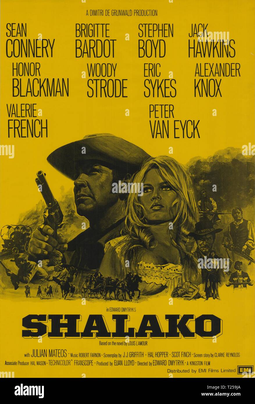 Shalako movie poster hi-res stock photography and images - Alamy