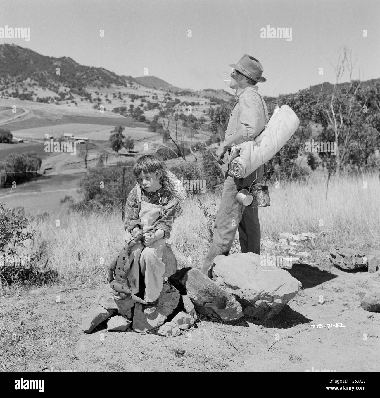The Shiralee (1957) Peter Finch, Dana Wilson, Date: 1957 Stock Photo ...