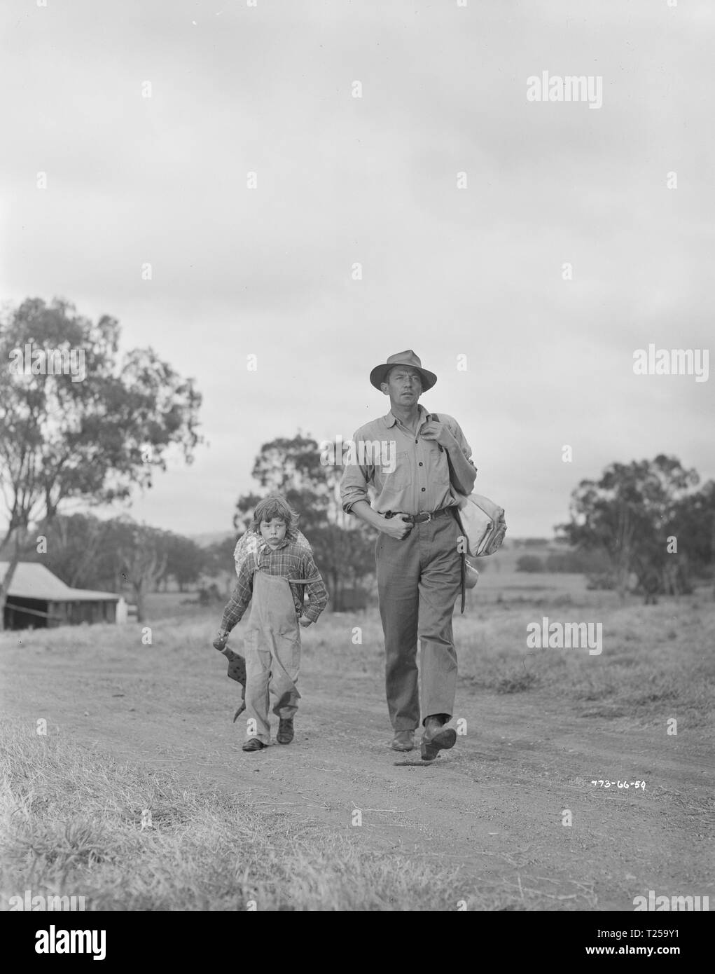 The Shiralee (1957) Peter Finch, Dana Wilson, Date: 1957 Stock Photo ...