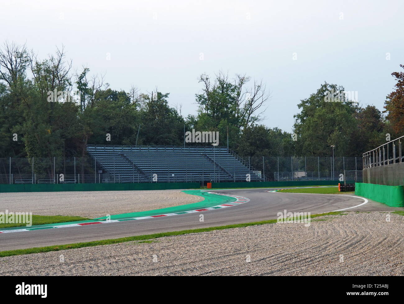 Autodromo Nazionale Monza, Ascari variants. Track located near the city ...