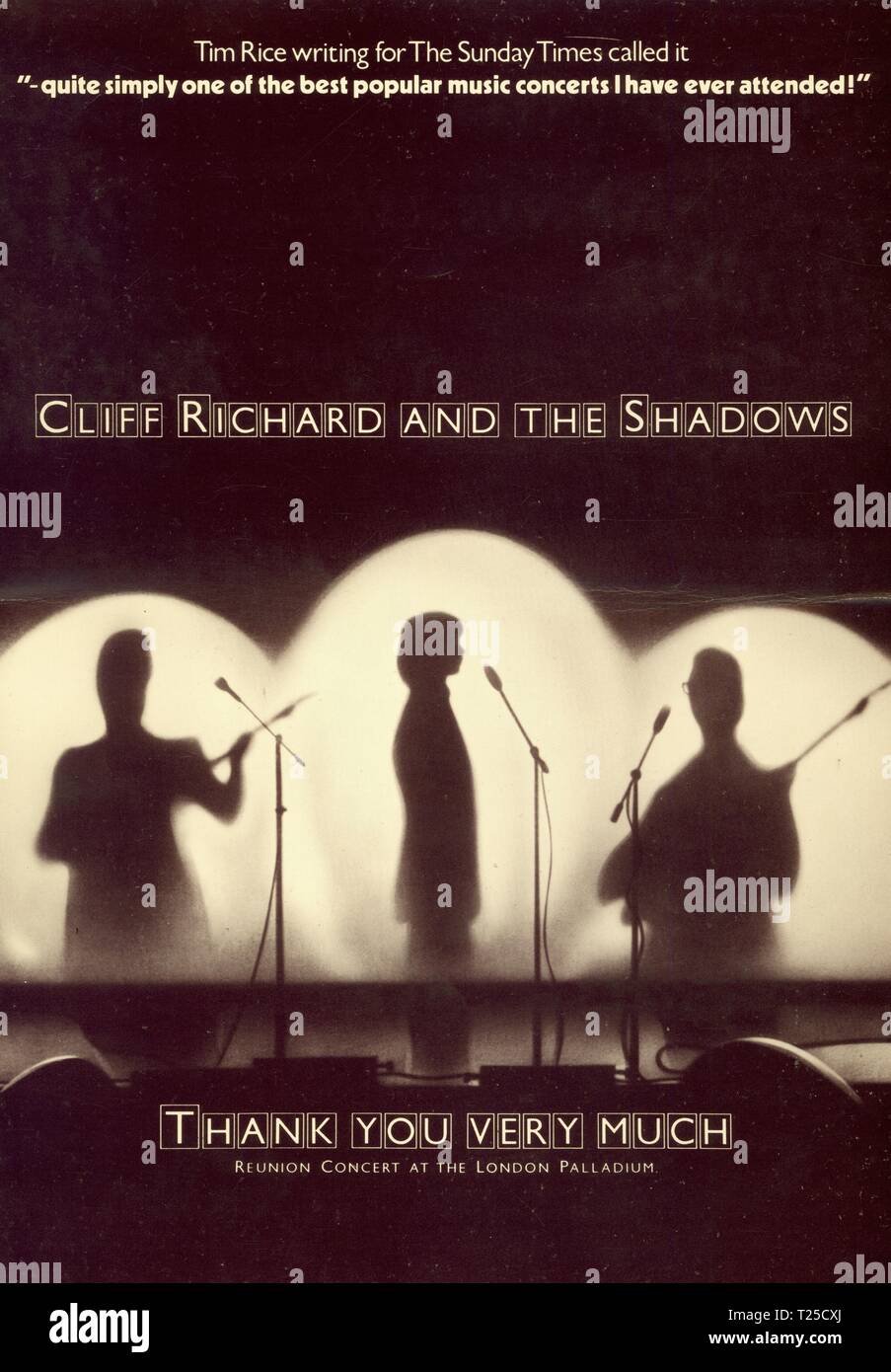 Cliff Richard and the Shadows, Thank You Very Much concert (1978) Film ...