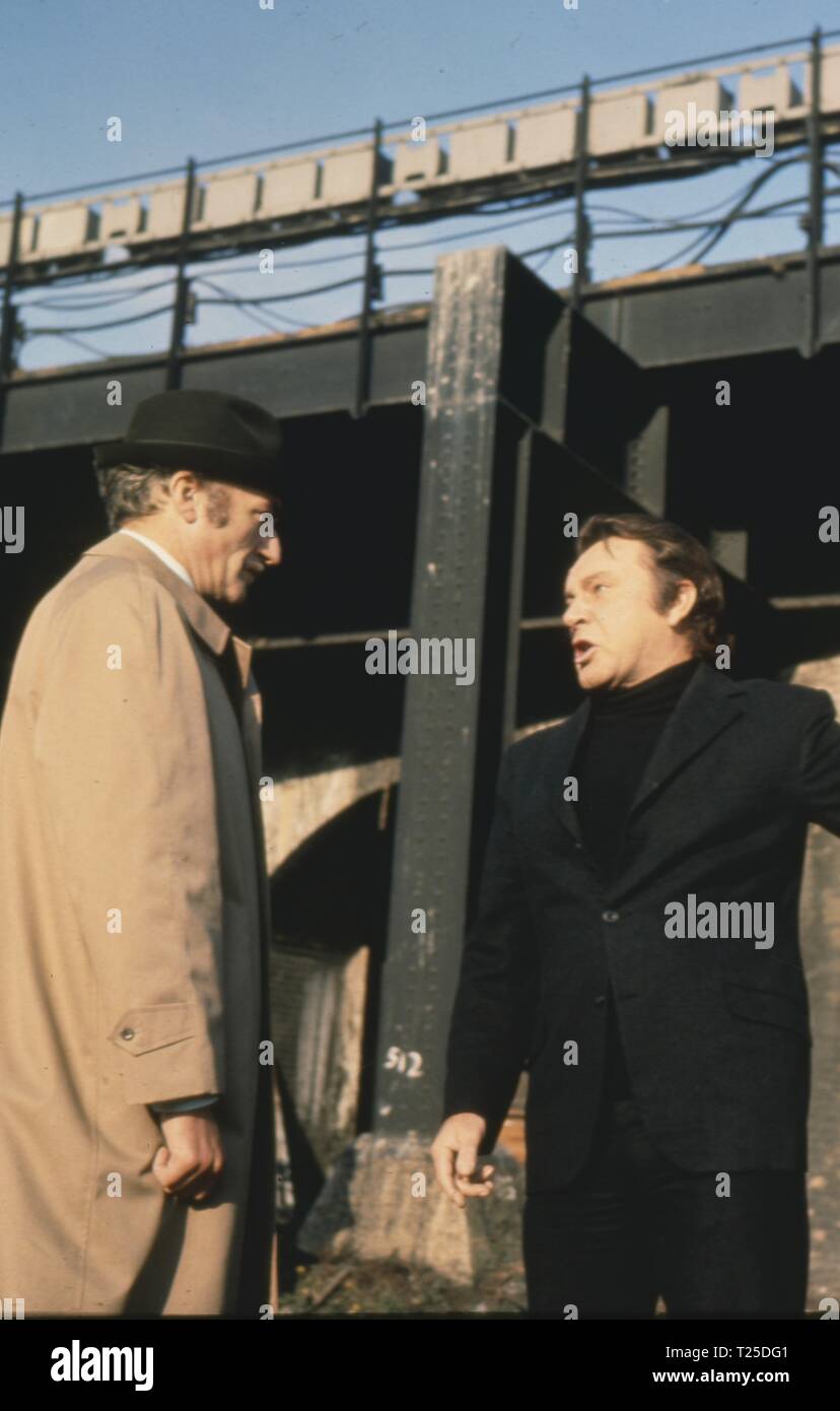 Villain (1971) Nigel Davenport, Richard Burton, Date: 1971 Stock Photo ...