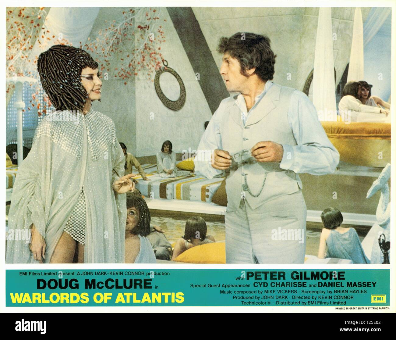 Warlords of Atlantis (1978) Peter Gilmore, Cyd Charisse, Date: 1978 Stock Photo - Alamy