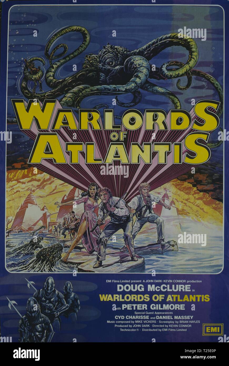 Warlords of Atlantis (1978) Publicity information, Film Poster, Date: 1978 Stock Photo - Alamy
