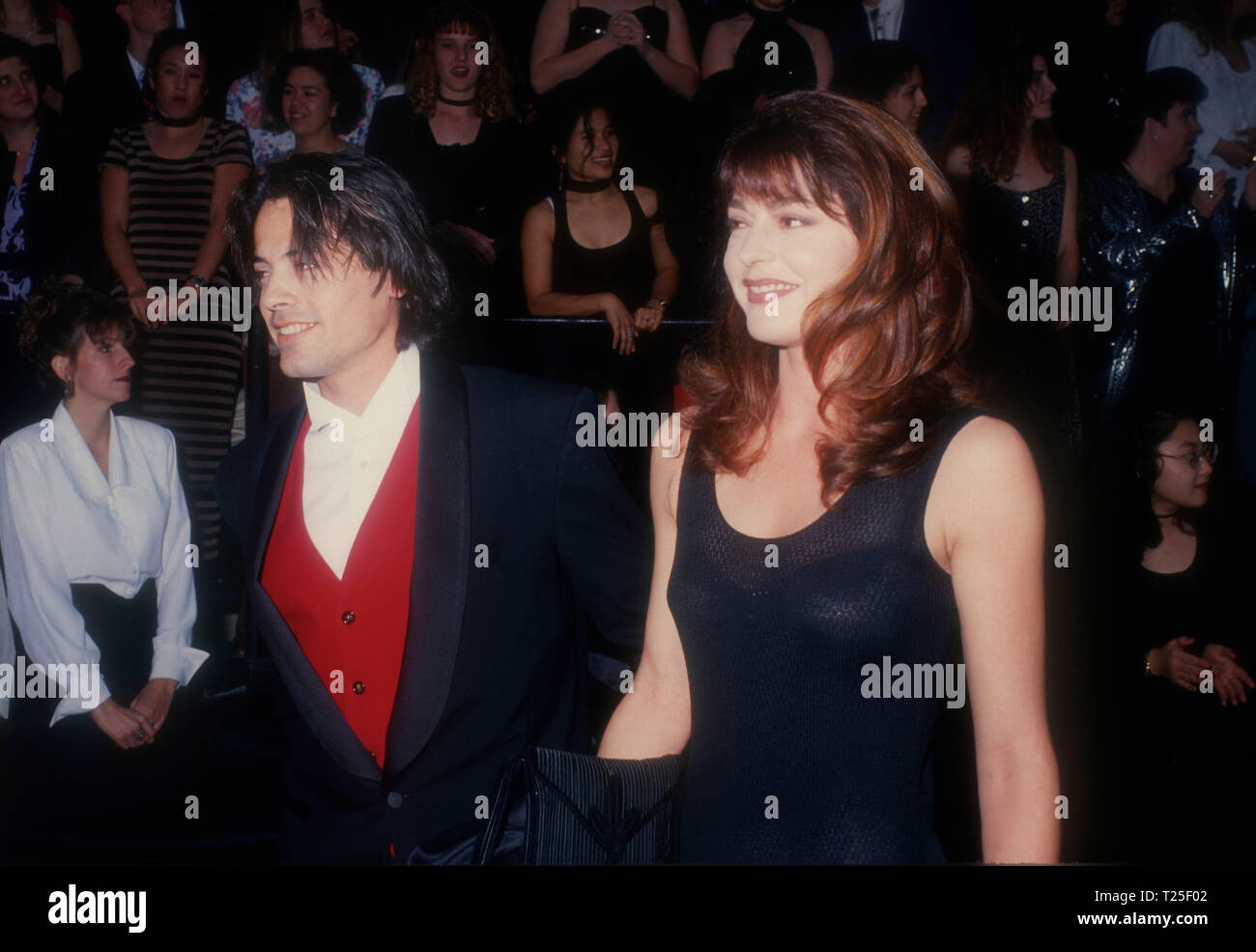 CULVER CITY, CA - MARCH 8: Actor Luigi Amodeo and actress Jane Leeves ...