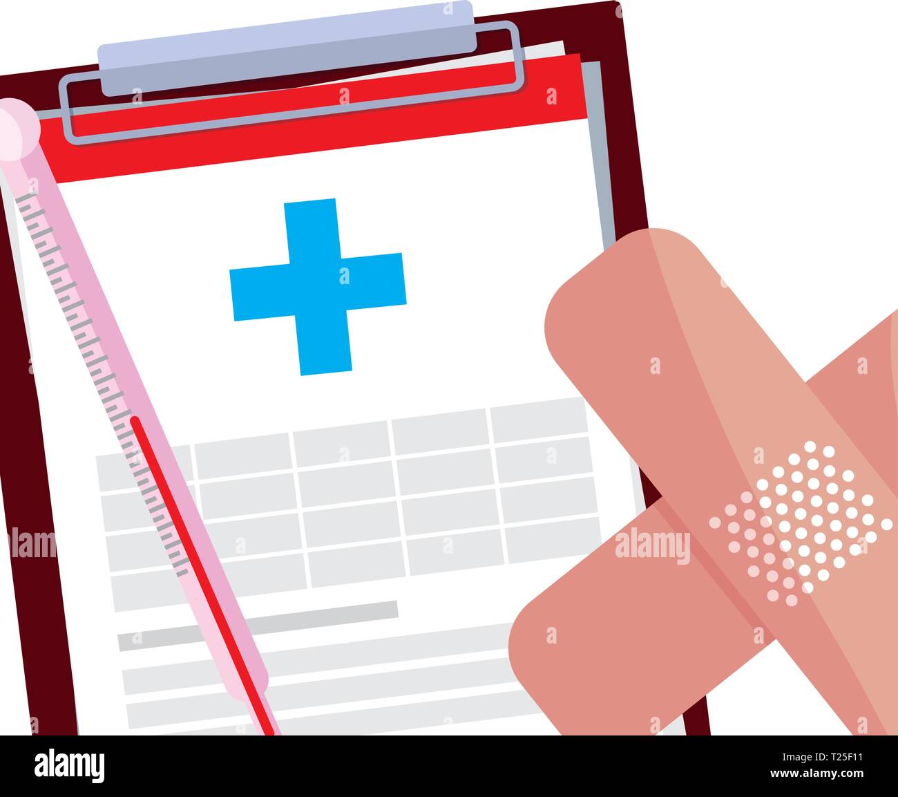 medical order checklist and medicine icons vector illustration design ...