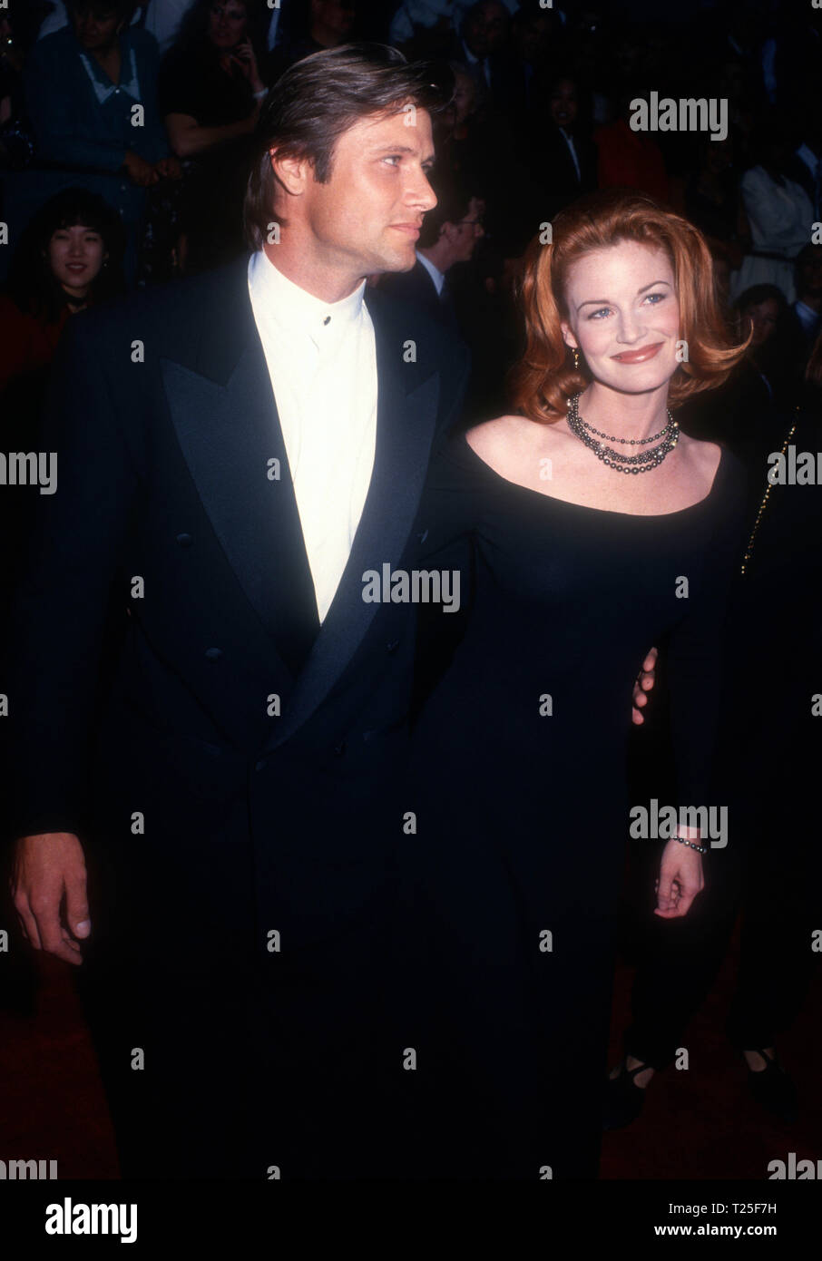 CULVER CITY, CA - MARCH 8: Actor Grant Show and actress Laura Leighton ...