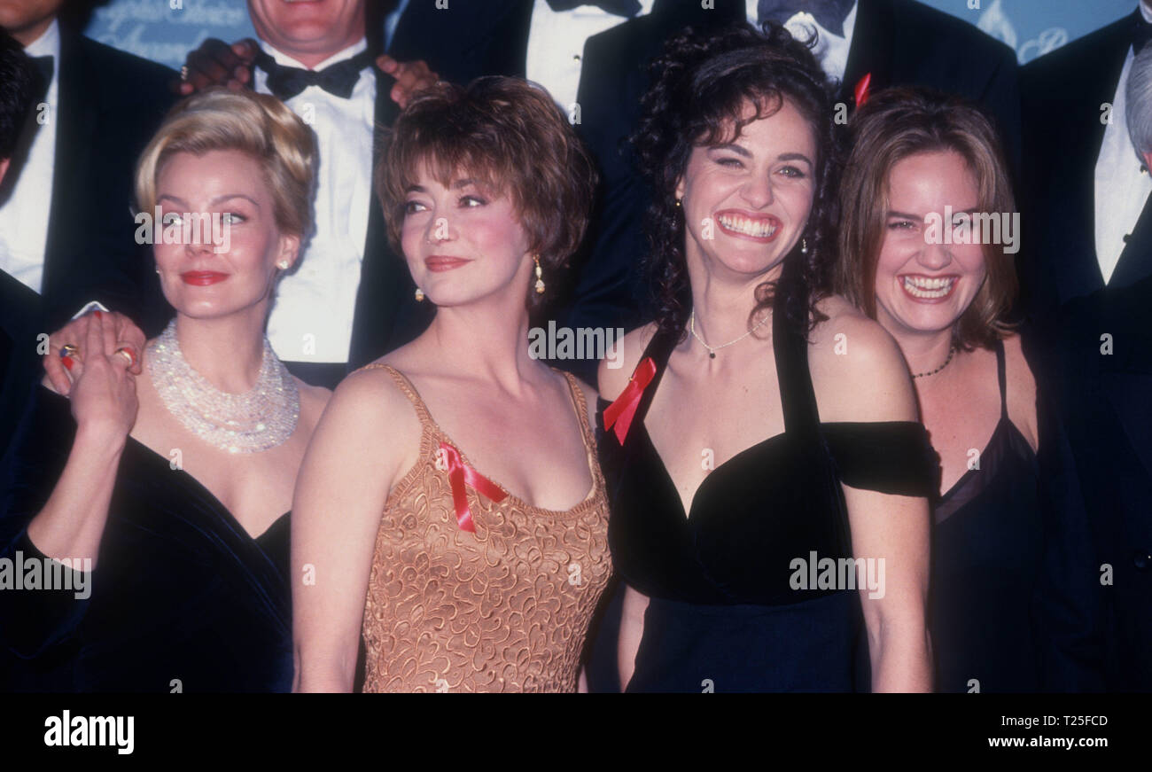 CULVER CITY, CA - MARCH 8: (L-R) Actress Gail O'Grady, actress Sharon ...