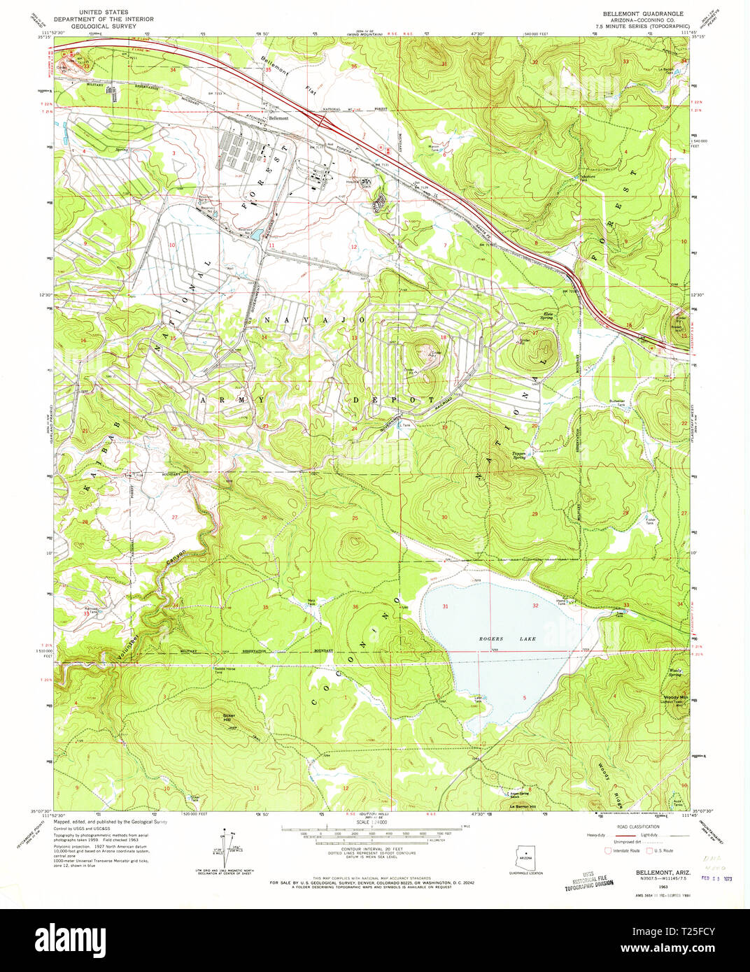 Bellemont arizona Cut Out Stock Images & Pictures - Alamy