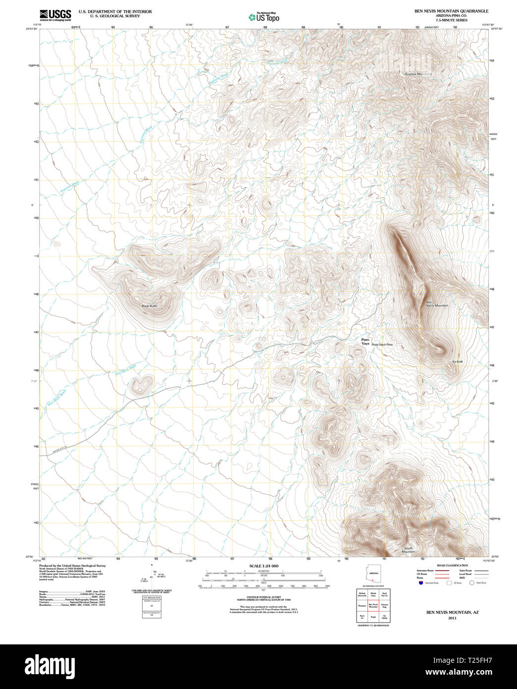 Ben nevis map hi-res stock photography and images - Alamy