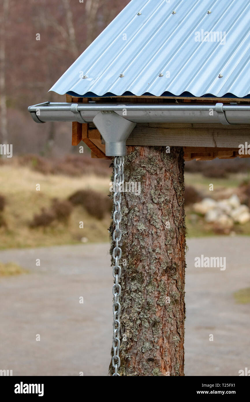 Water draining gutter downpipe hi-res stock photography and images - Alamy