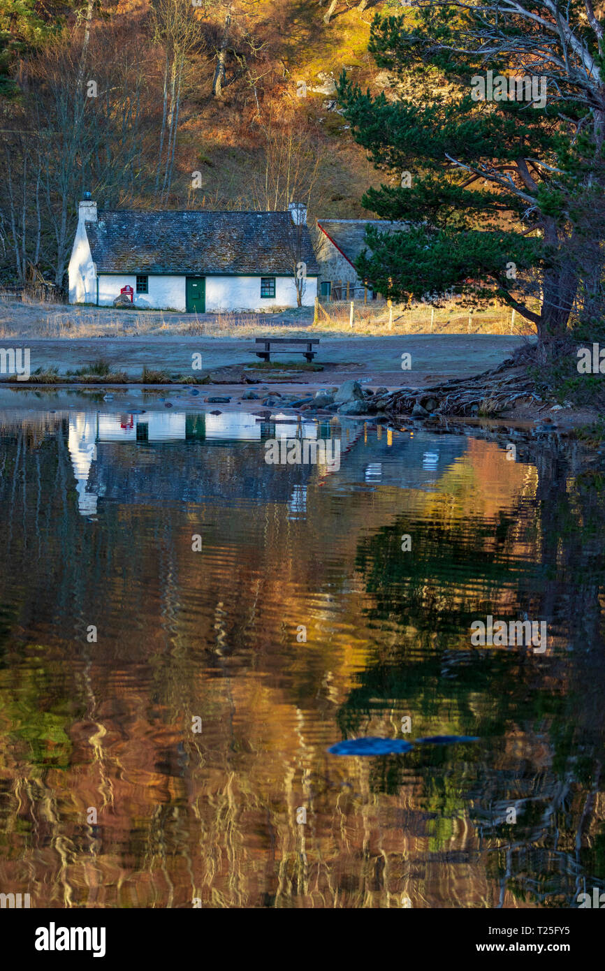 Loch an Eilein, Aviemore Scottish Highlands, Scotland. UK Weather ...