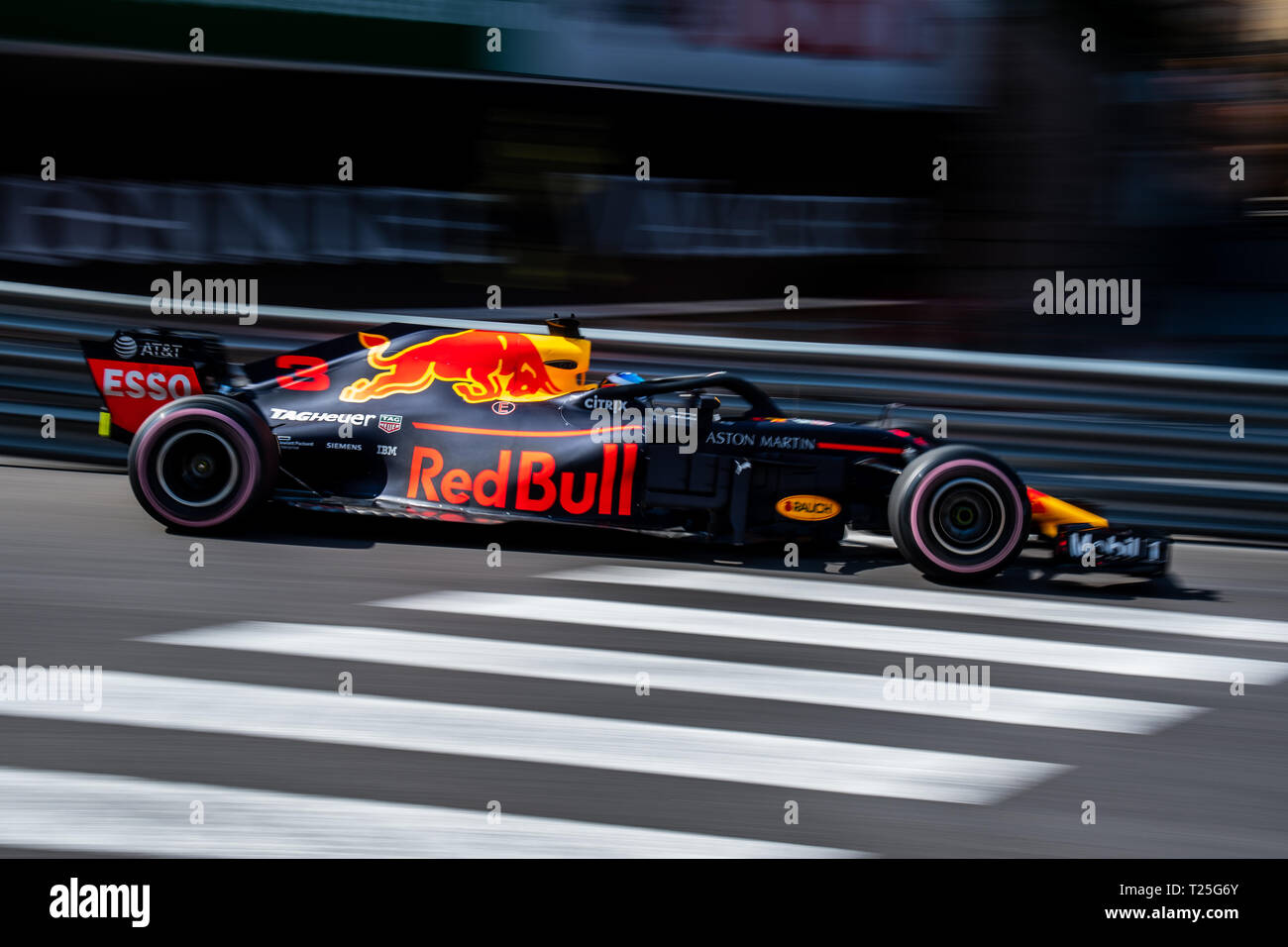 Monte Carlo/Monaco - 05/24/2018 - #3 Daniel Ricciardo (AUS) in his Red ...