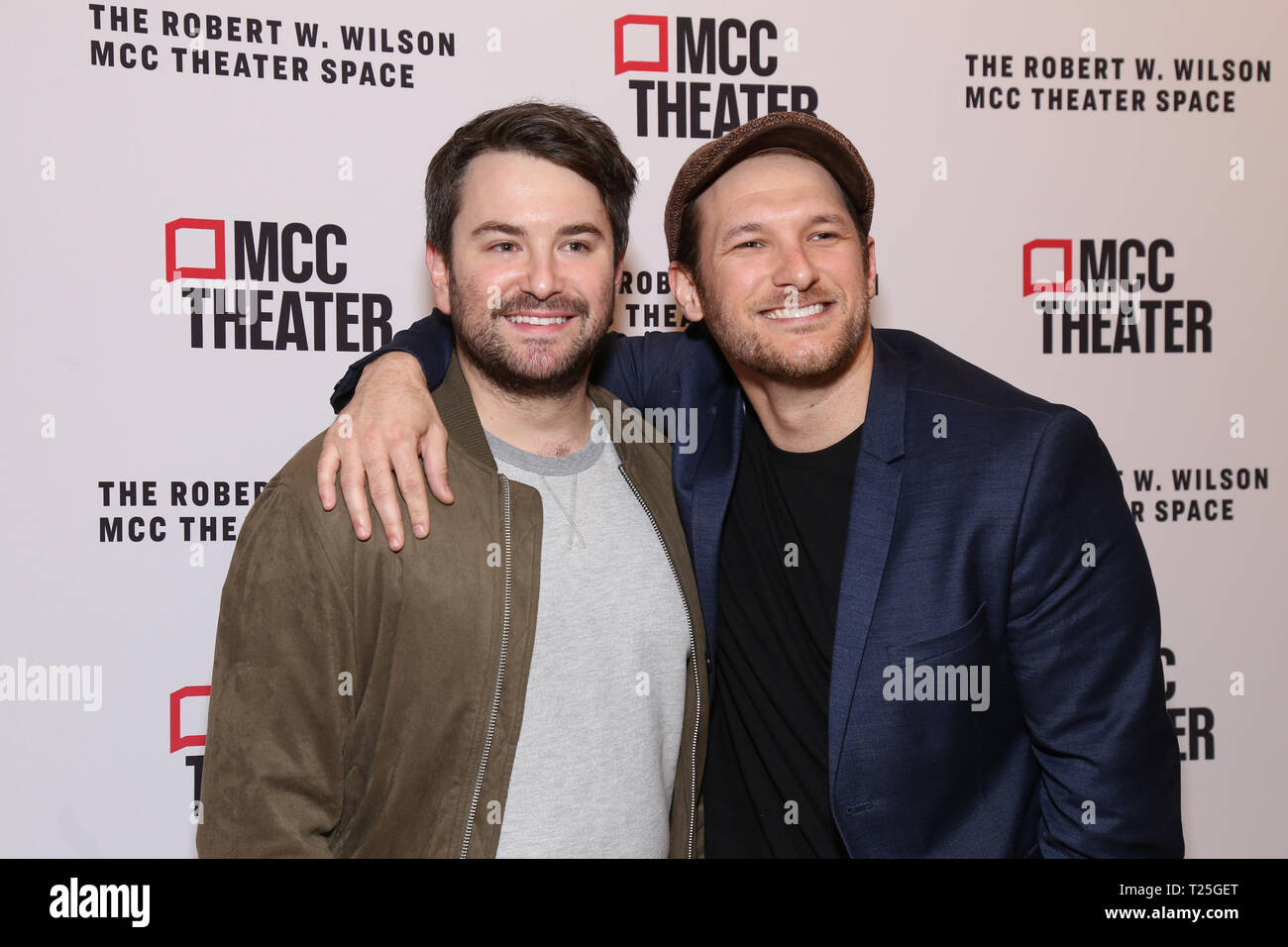 Opening night for Alice By Heart at the Robert W. Wilson MCC Theater ...