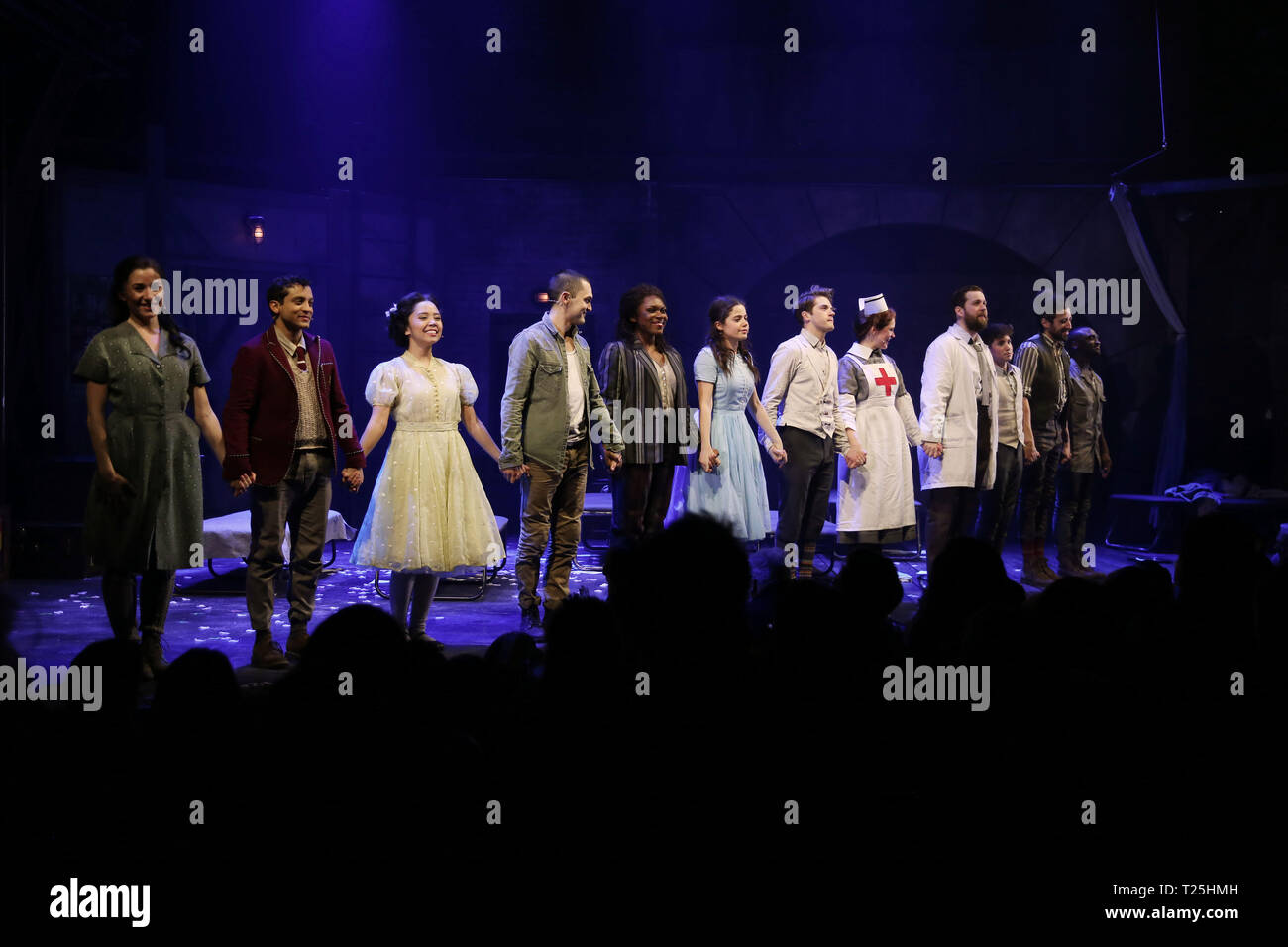 Opening night for Alice By Heart at the Robert W. Wilson MCC Theater ...