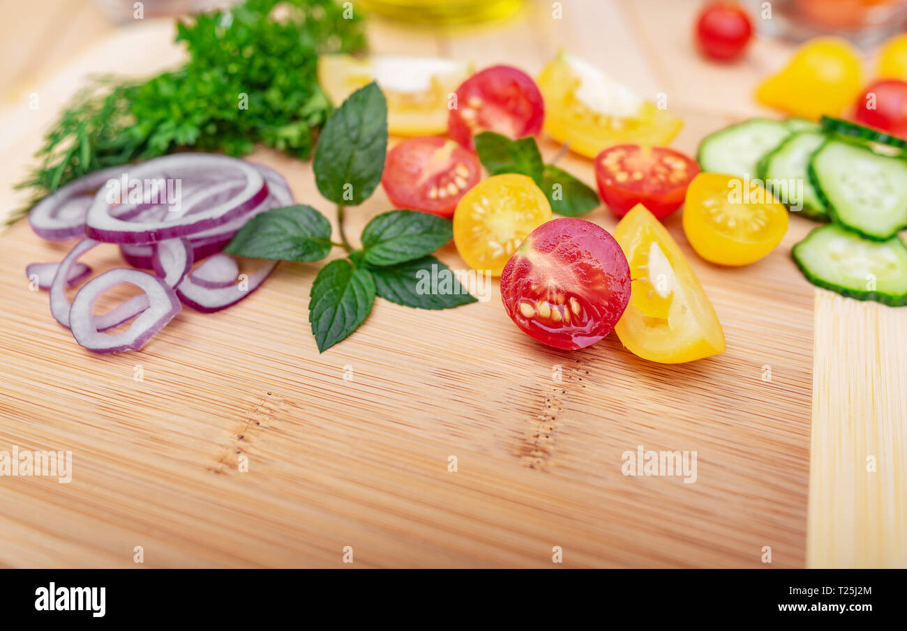 Vegetables prepared for cooking hi-res stock photography and images - Alamy