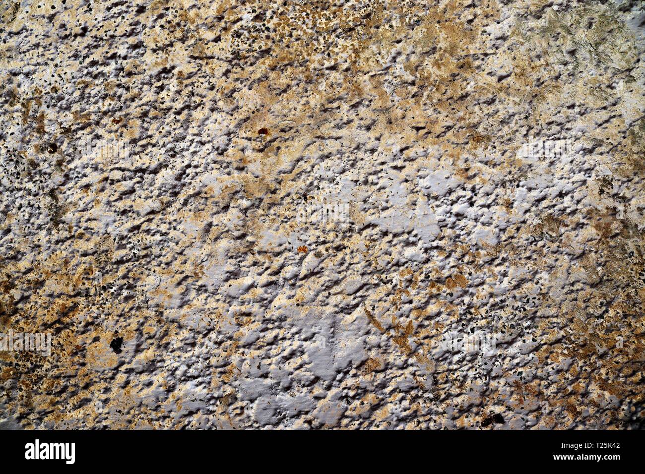 Interesting close up structures of cement and sand stone walls in high ...