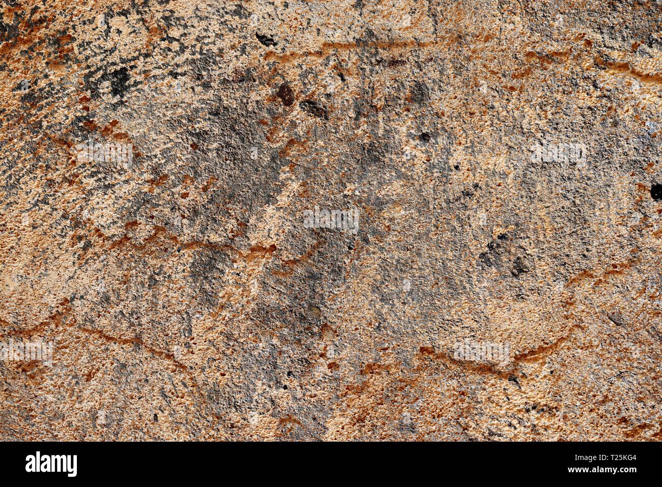 Interesting close up structures of cement and sand stone walls in high ...
