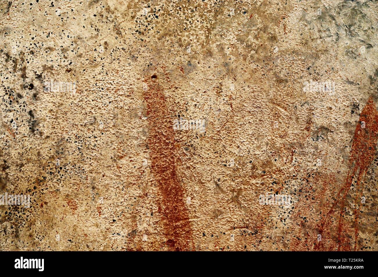 Interesting close up structures of cement and sand stone walls in high ...
