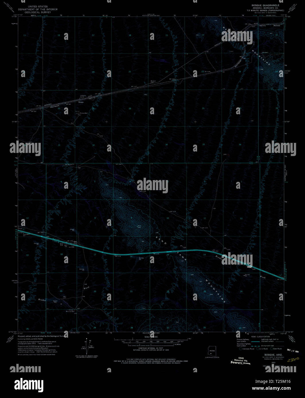 Bosque map hi-res stock photography and images - Alamy