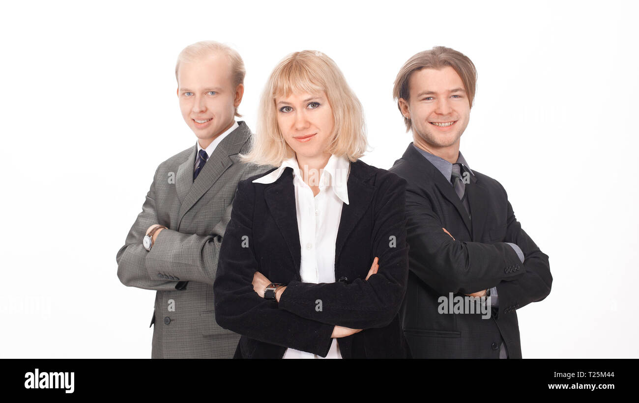 group of successful business people.isolated on white Stock Photo - Alamy
