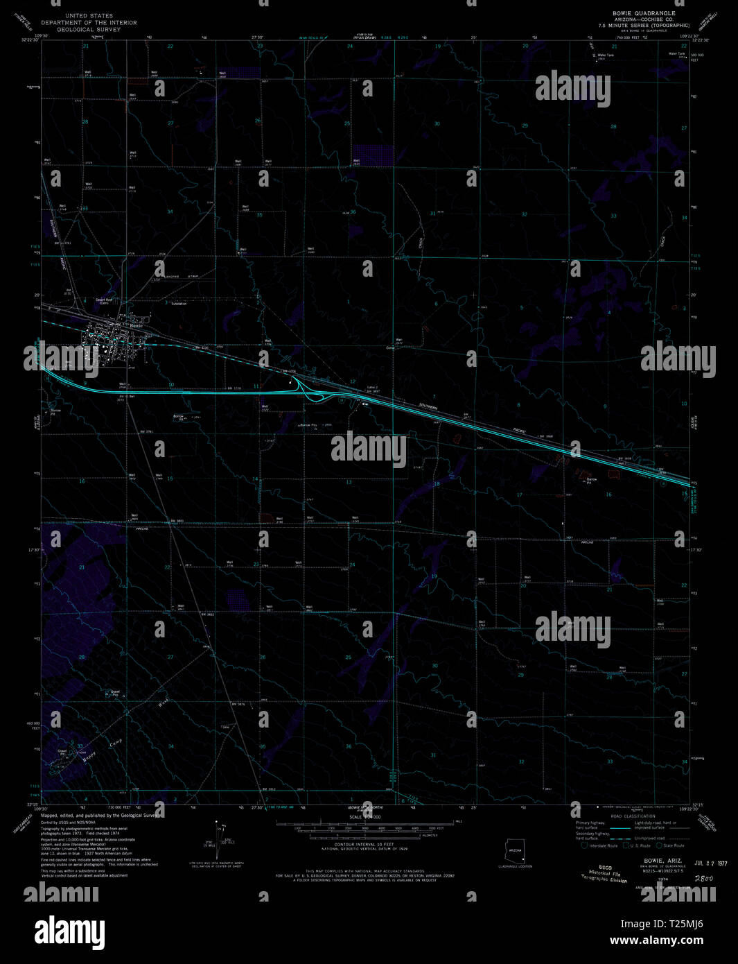 1974 bowie hi-res stock photography and images - Alamy