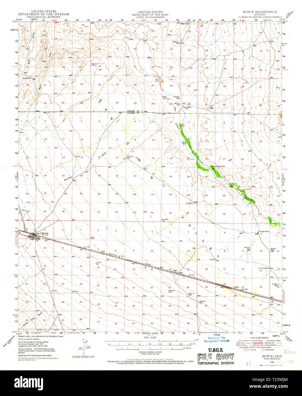 Bowie arizona hi-res stock photography and images - Alamy