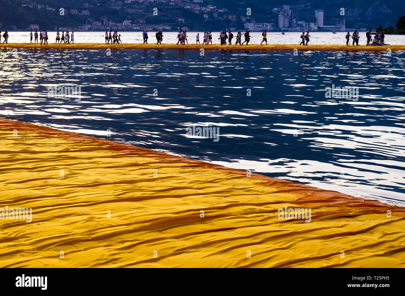The Floating Piers High Resolution Stock Photography and Images - Alamy