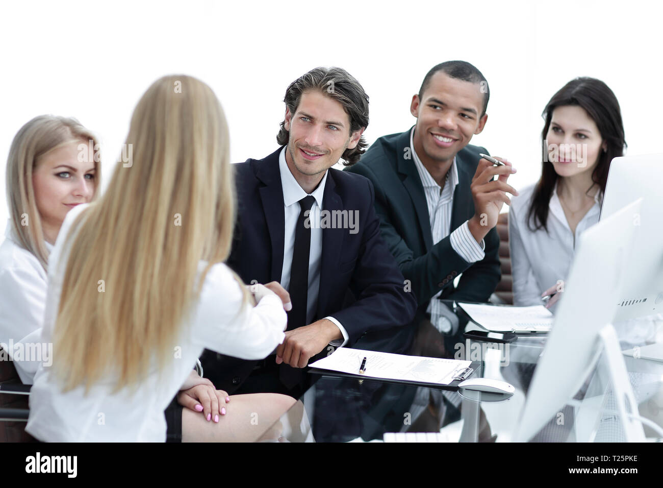 International handshake hi-res stock photography and images - Alamy