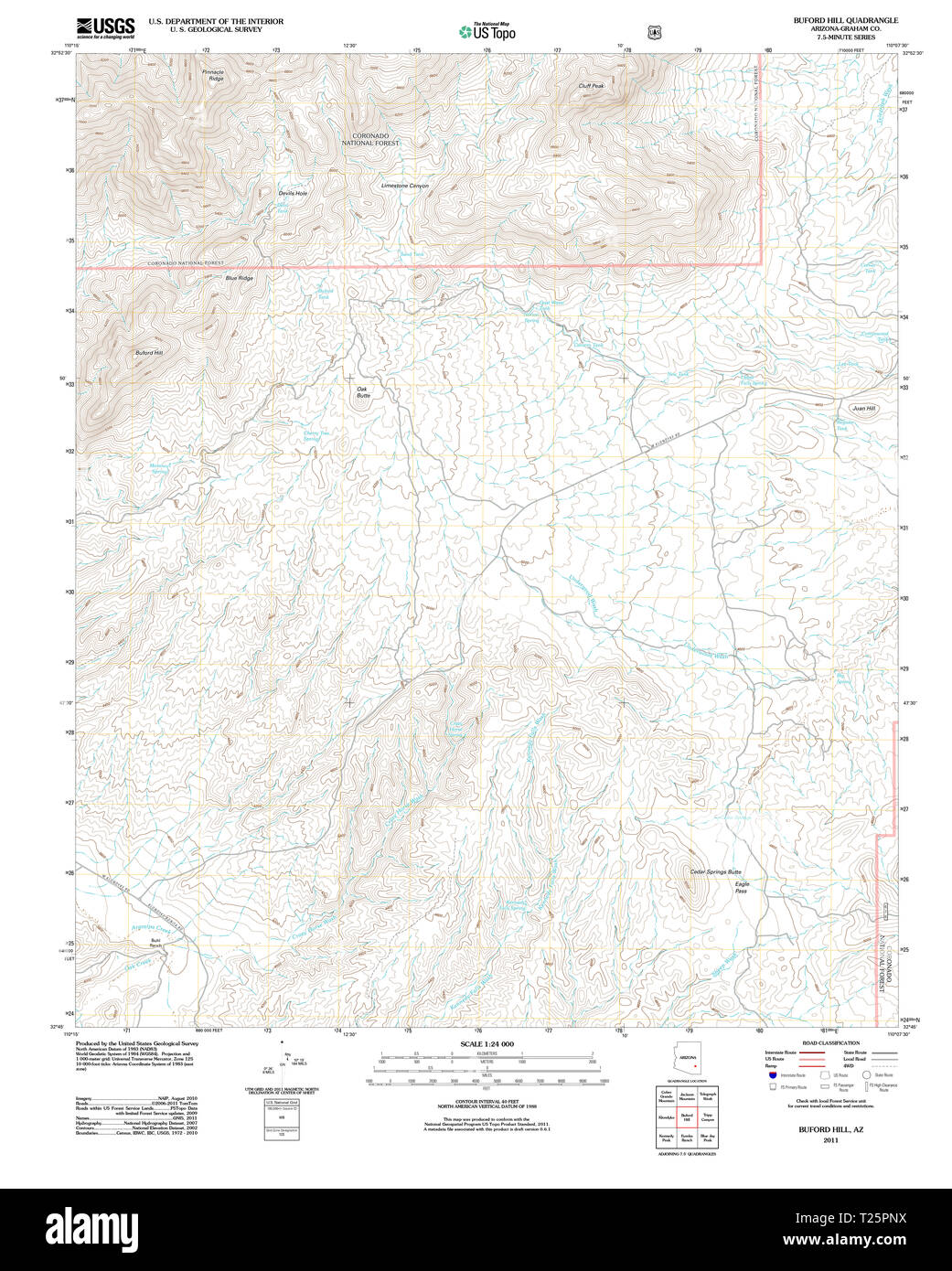 Map of buford hi-res stock photography and images - Alamy